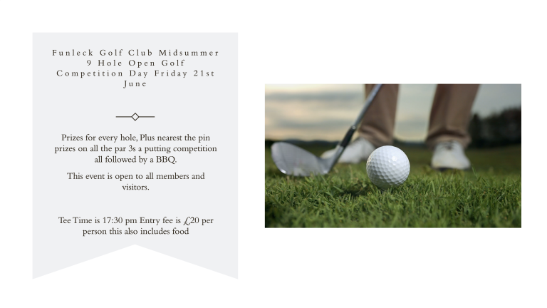 Midsummer - Fulneck Golf Club